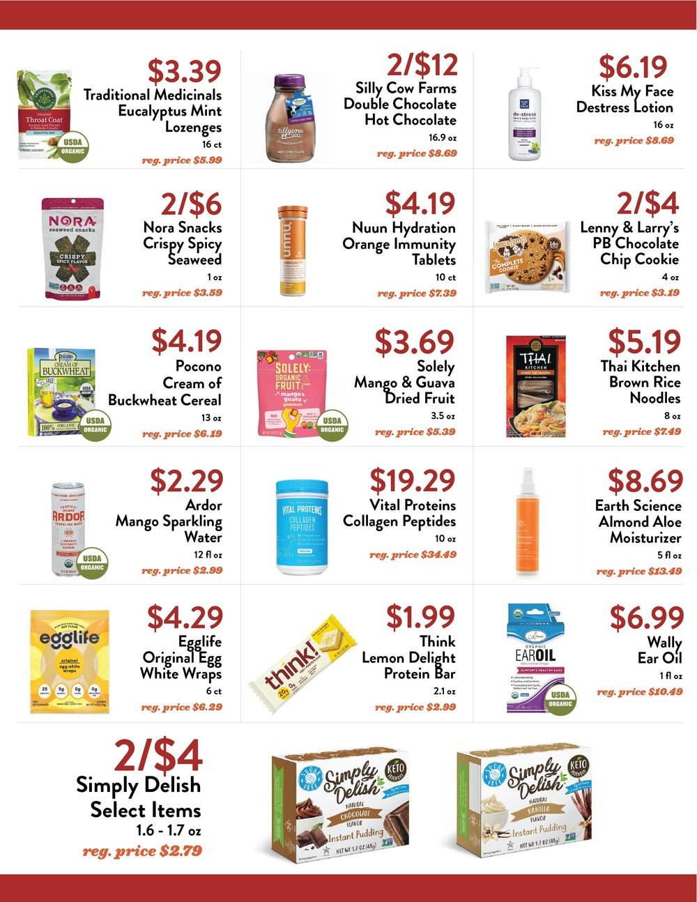 Our Weekly Sales | Common Ground Food Co-operative